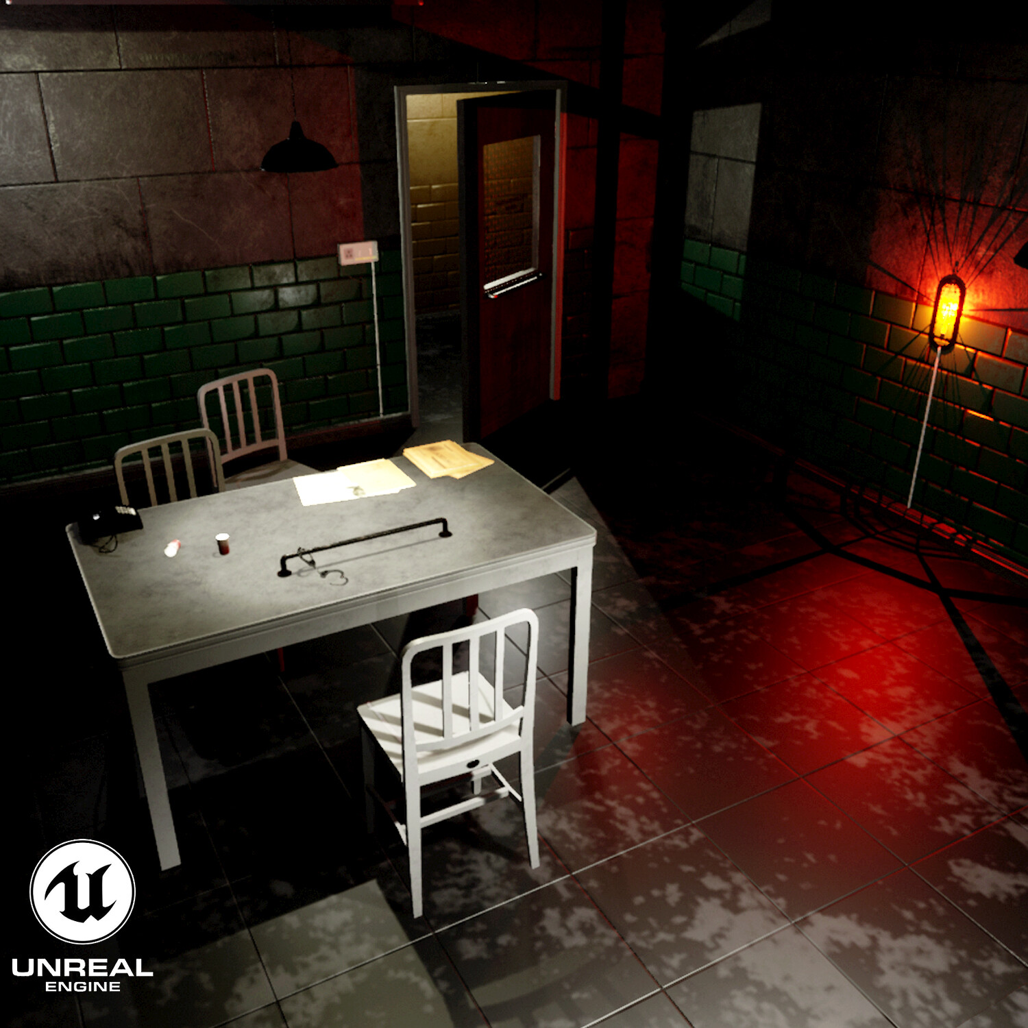 ArtStation - Interrogation Room - UE4