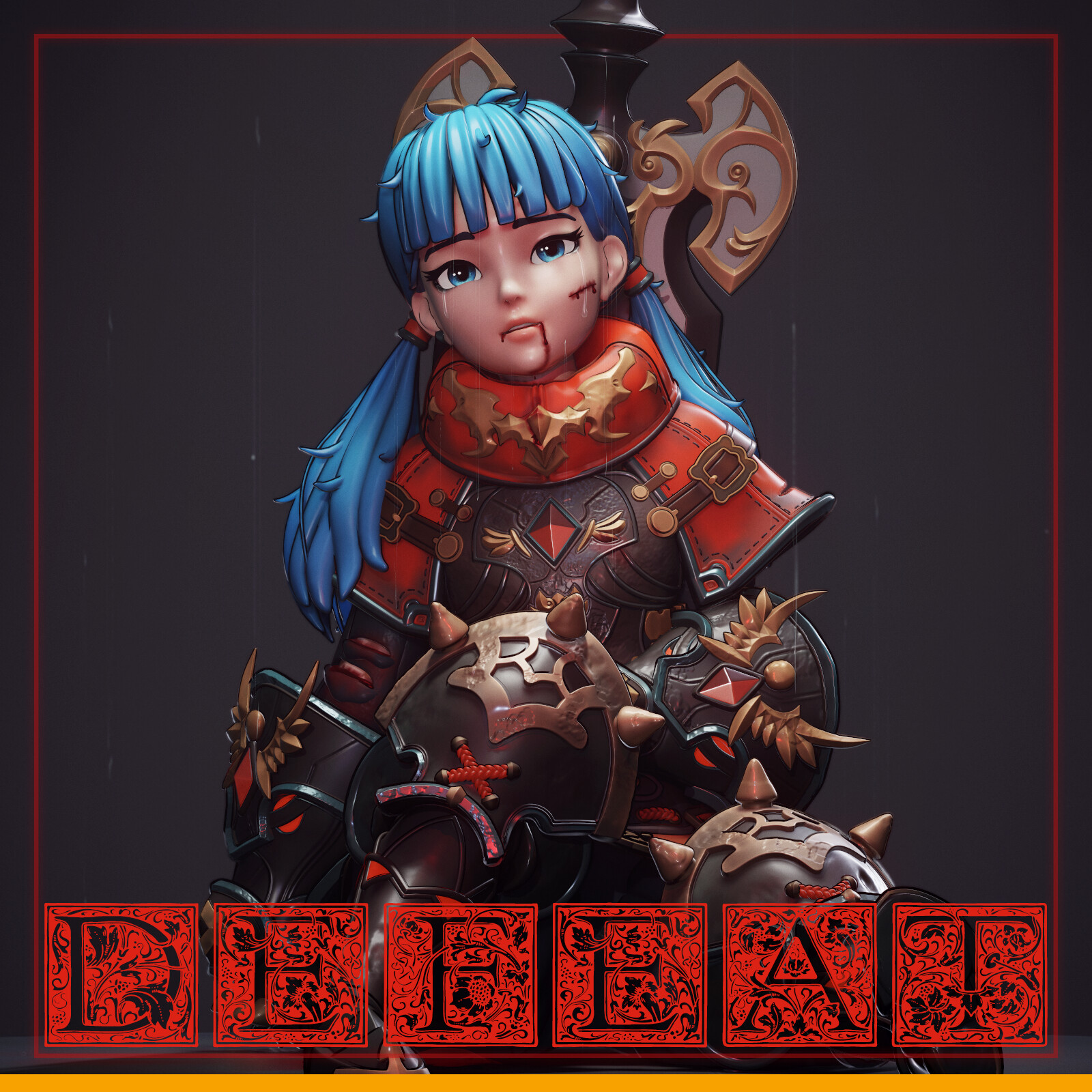 ArtStation - ∻ DEFEAT ∻