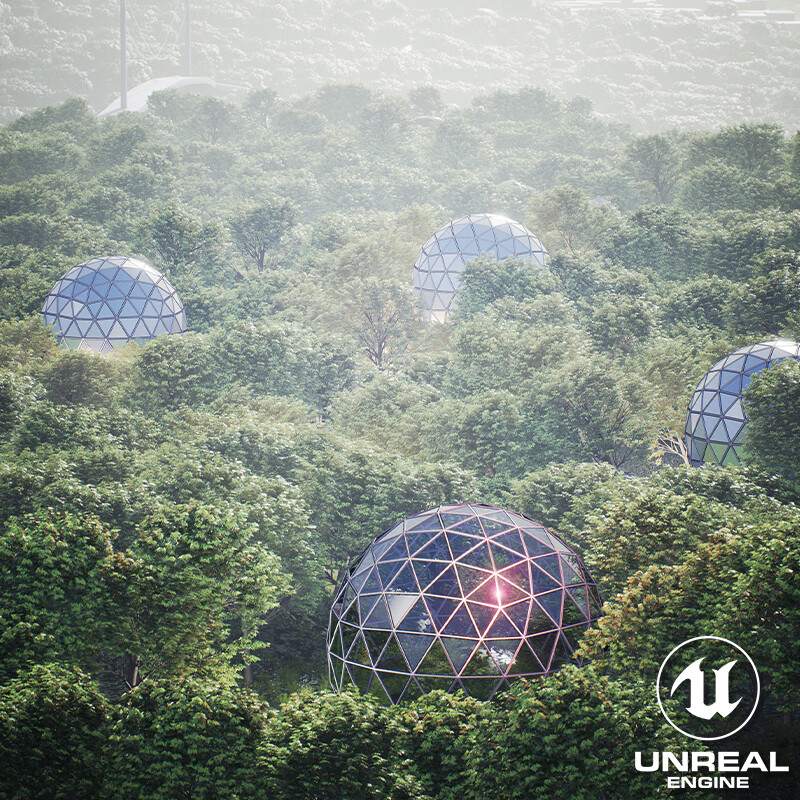 ArtStation - Real-time Cinematic Trees / RTX Lighting (UE4), Patrick Dyer