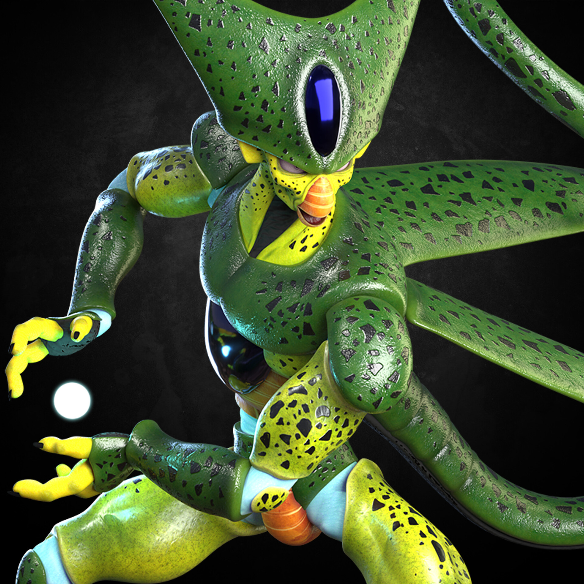 ArtStation - Cartoon Character - Dragon Ball Cell