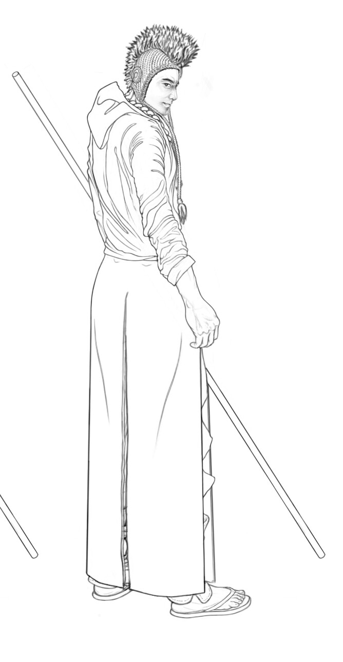 ArtStation - Character Design Protagonist Concept Design exercise ...