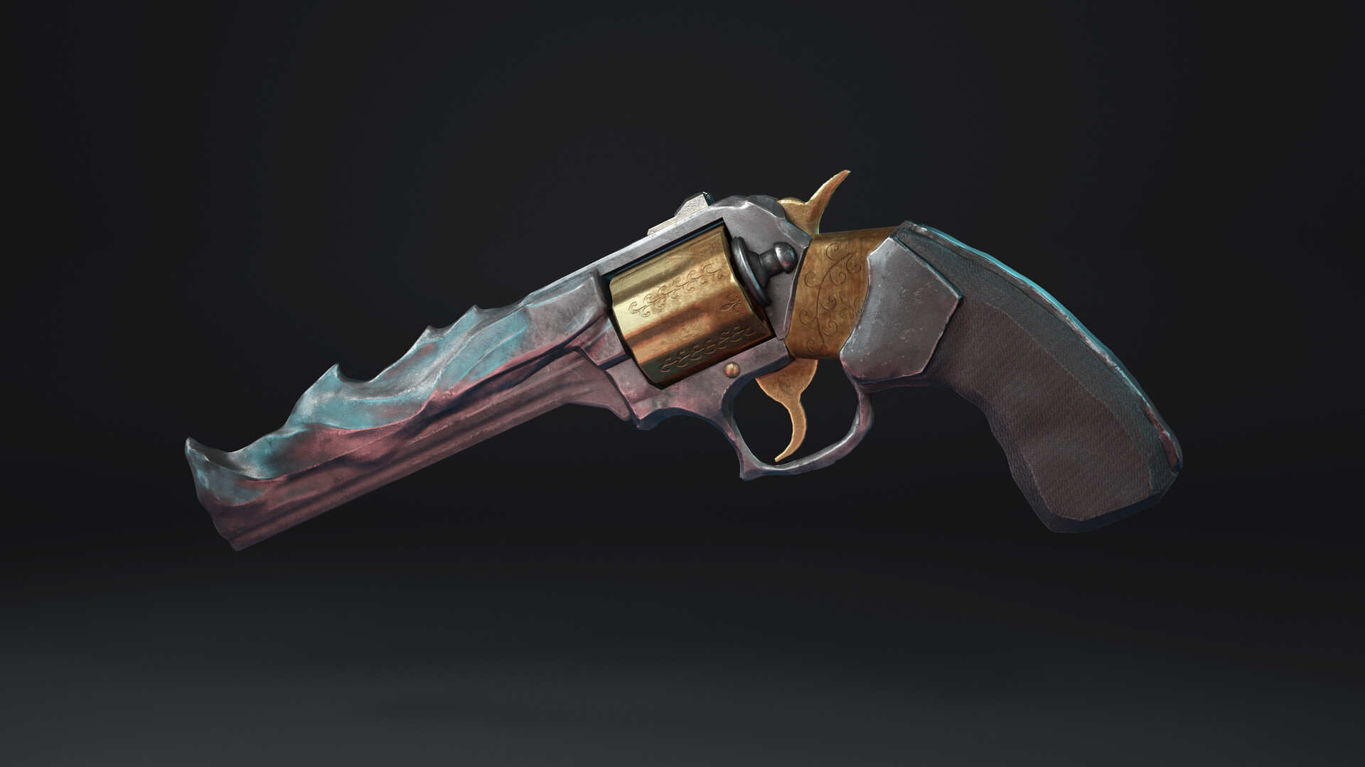 ArtStation - Exotic revolver