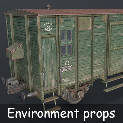 ArtStation - Environment props