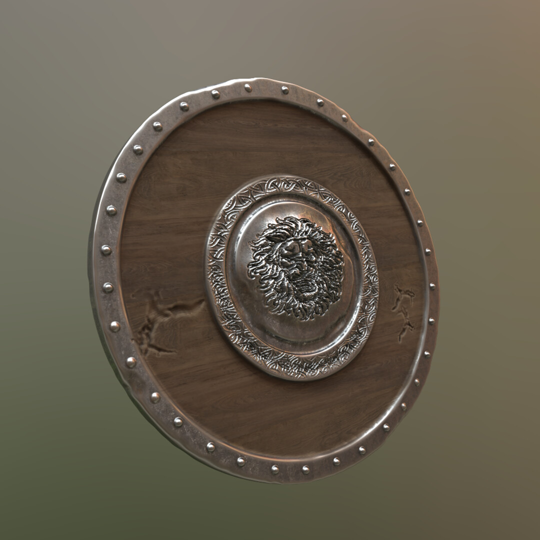 ArtStation - Lion Shield