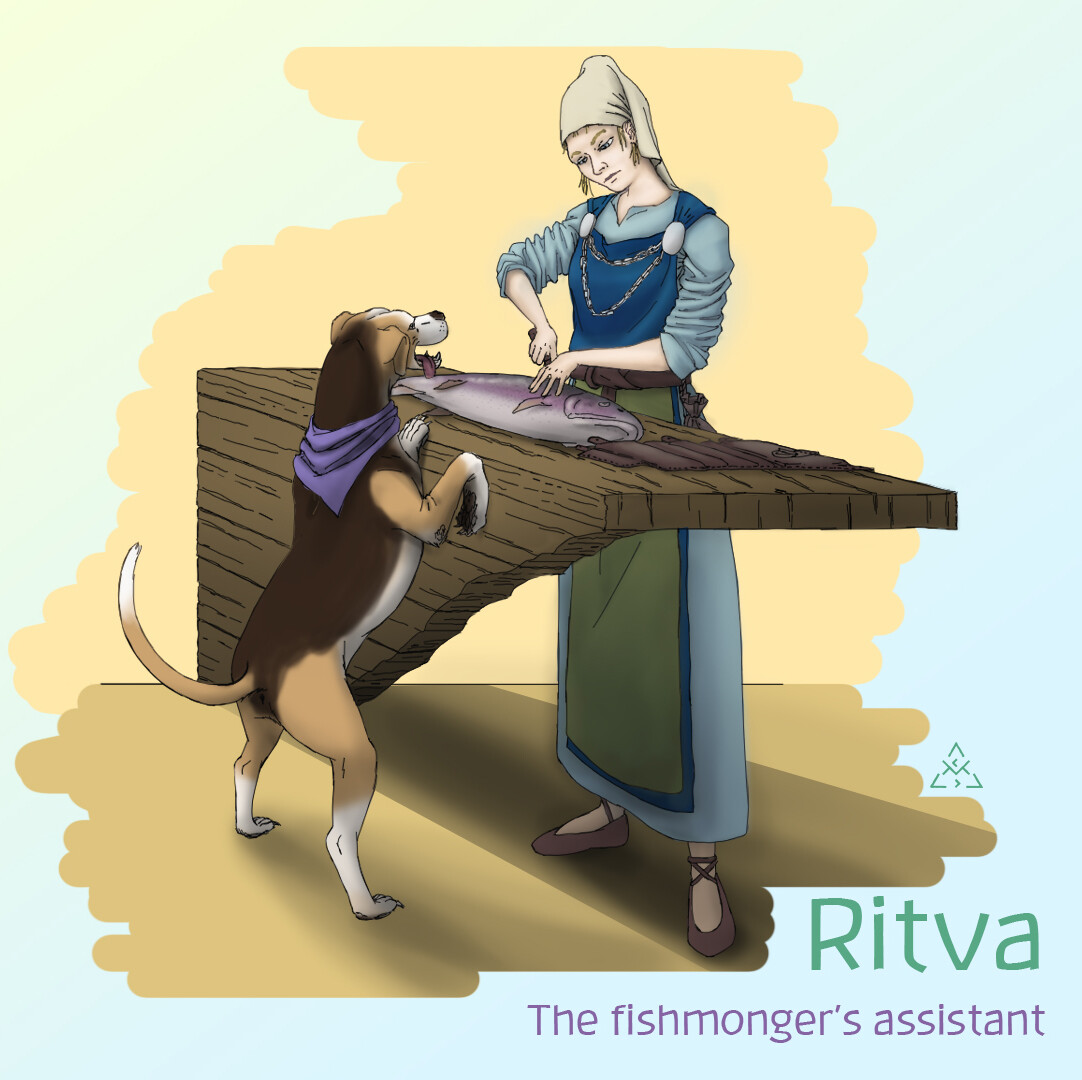 ArtStation - Ritva - Character design