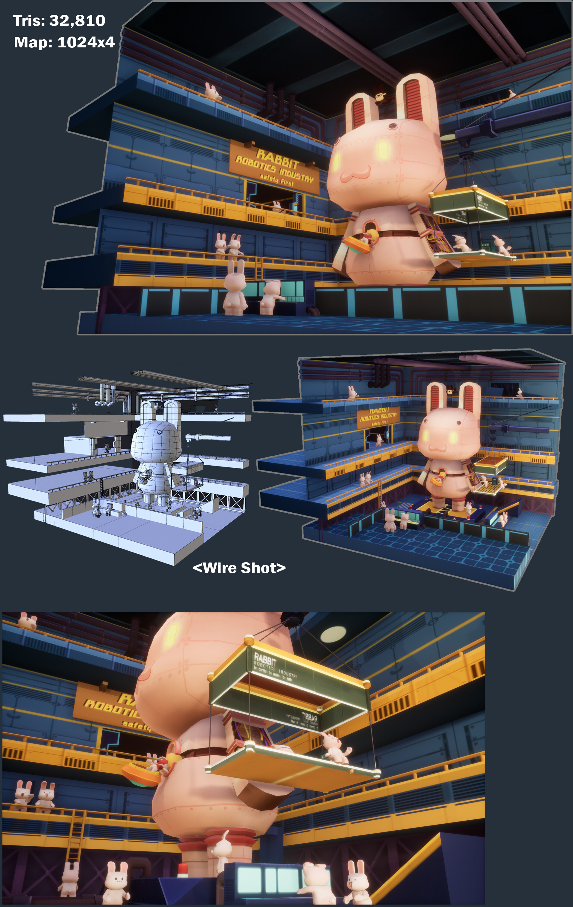 ArtStation - Rabbit robot factory