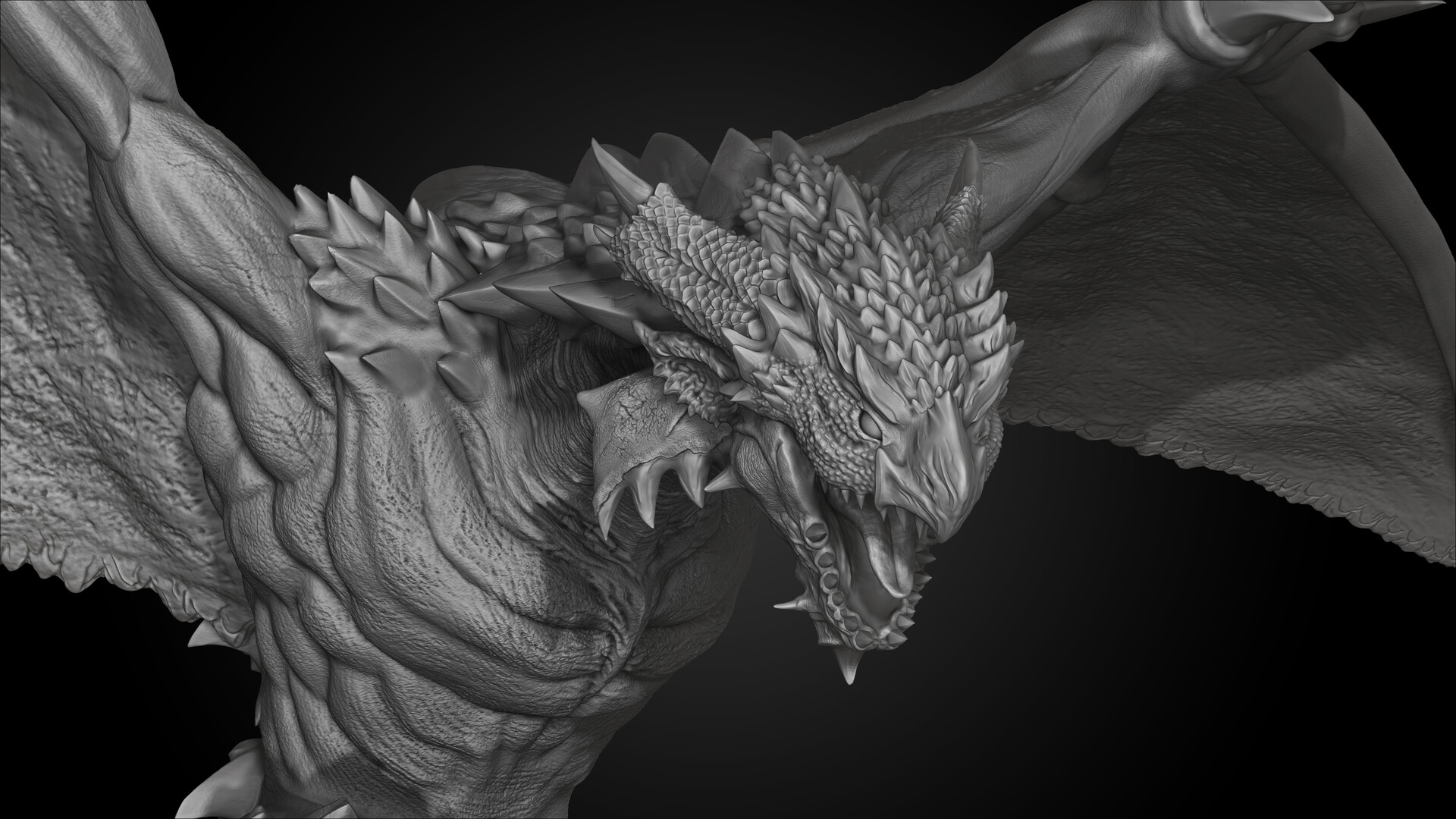 ArtStation - Rathalos Fan Art