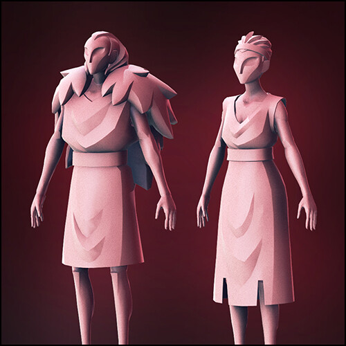 ArtStation - Lost Ember - Characters