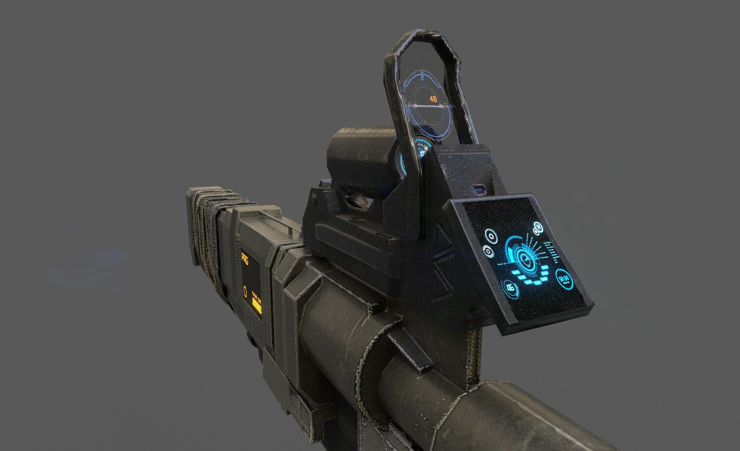 ArtStation - Post Apocalyptic Plasma Weapon - Sci-Fi