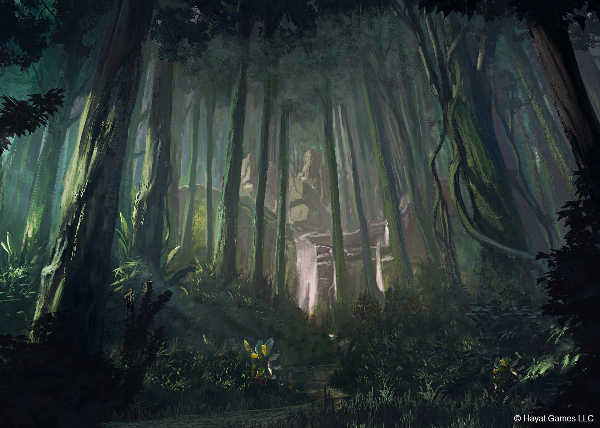 ArtStation - DEEP IN THE FOREST