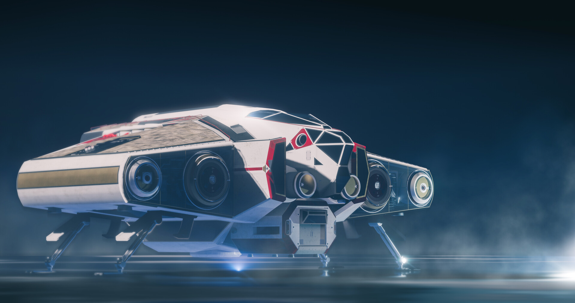 ArtStation - EFSF Spaceship