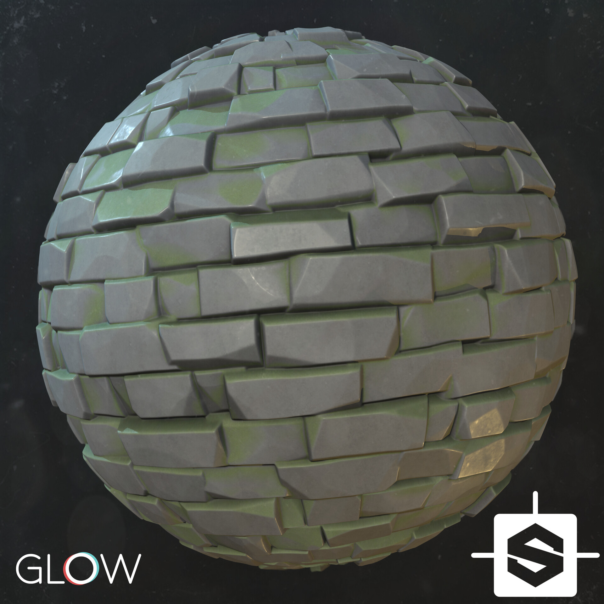 ArtStation - Stylized Brick Texture - Overwatch Inspired