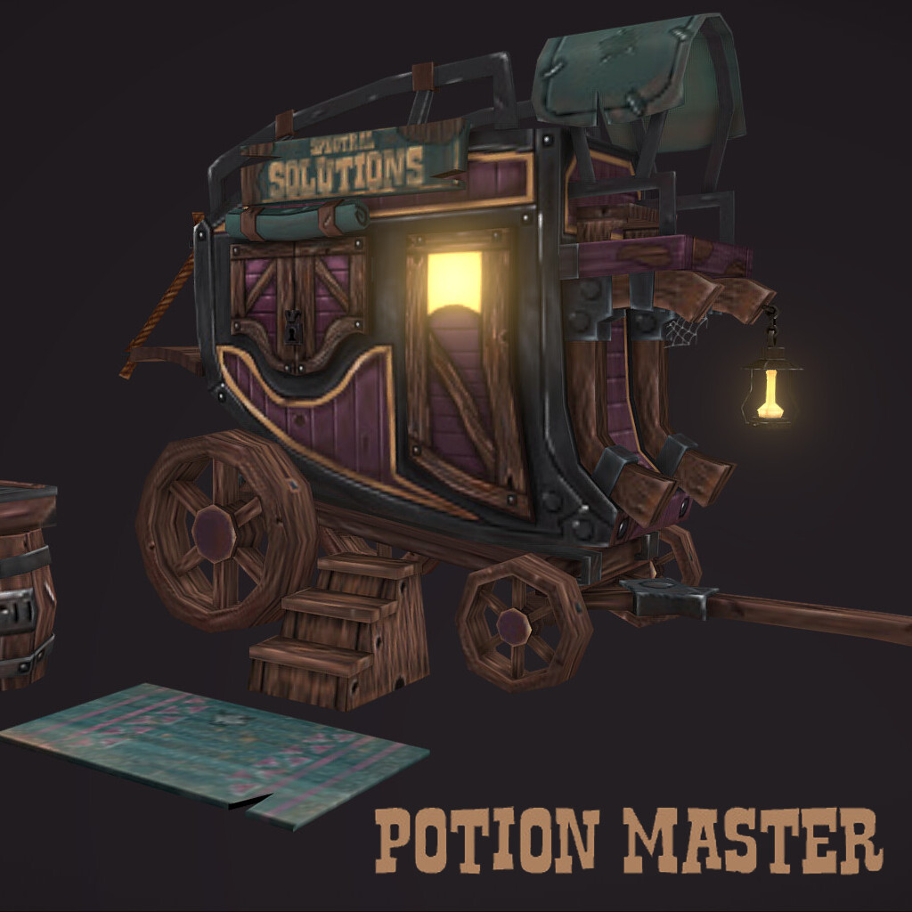 ArtStation - Potion Master