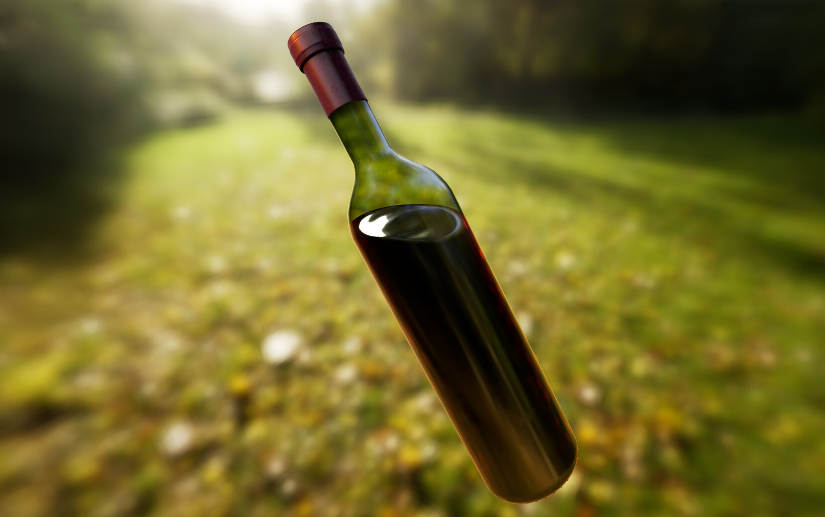 ArtStation - Bottle Liquid VFX