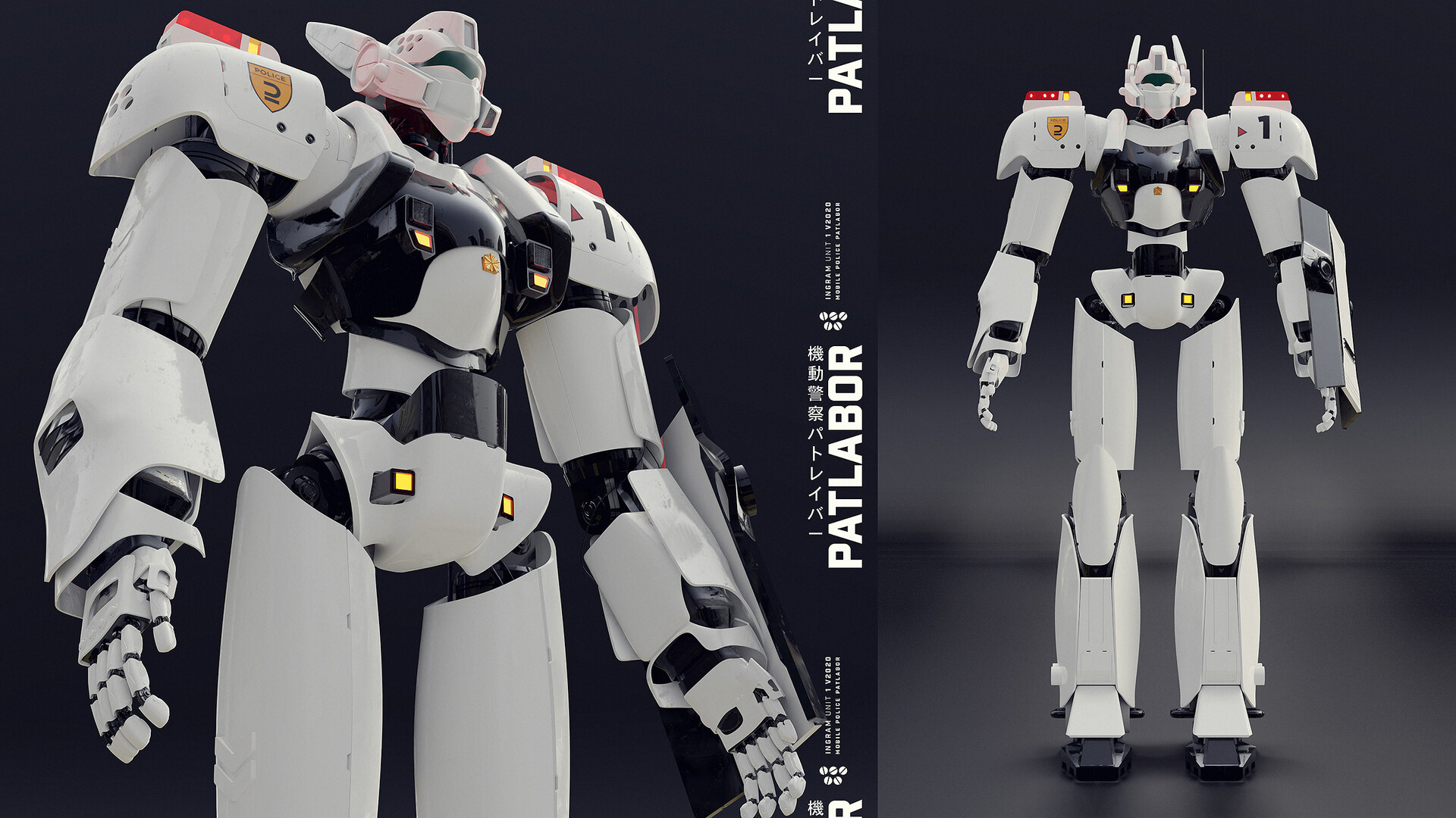 ArtStation - Patlabor Ingram Unit 1 V2020