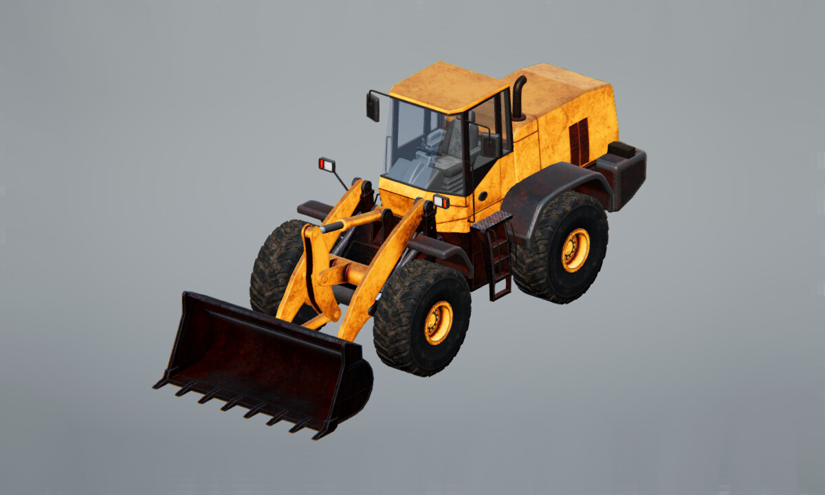 ArtStation - Wheel Loader Controller for Unity 3D