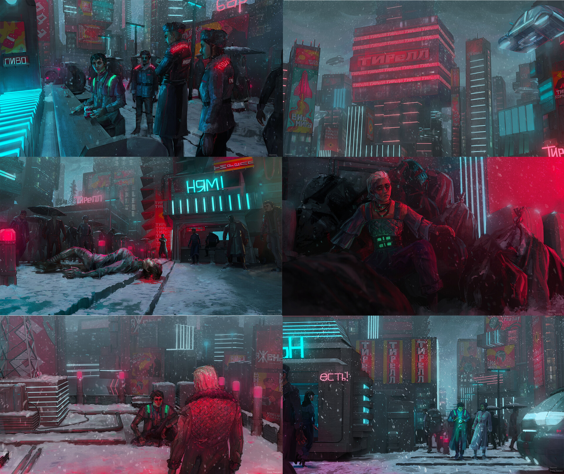 ArtStation - Blade Runner Environment Concepts