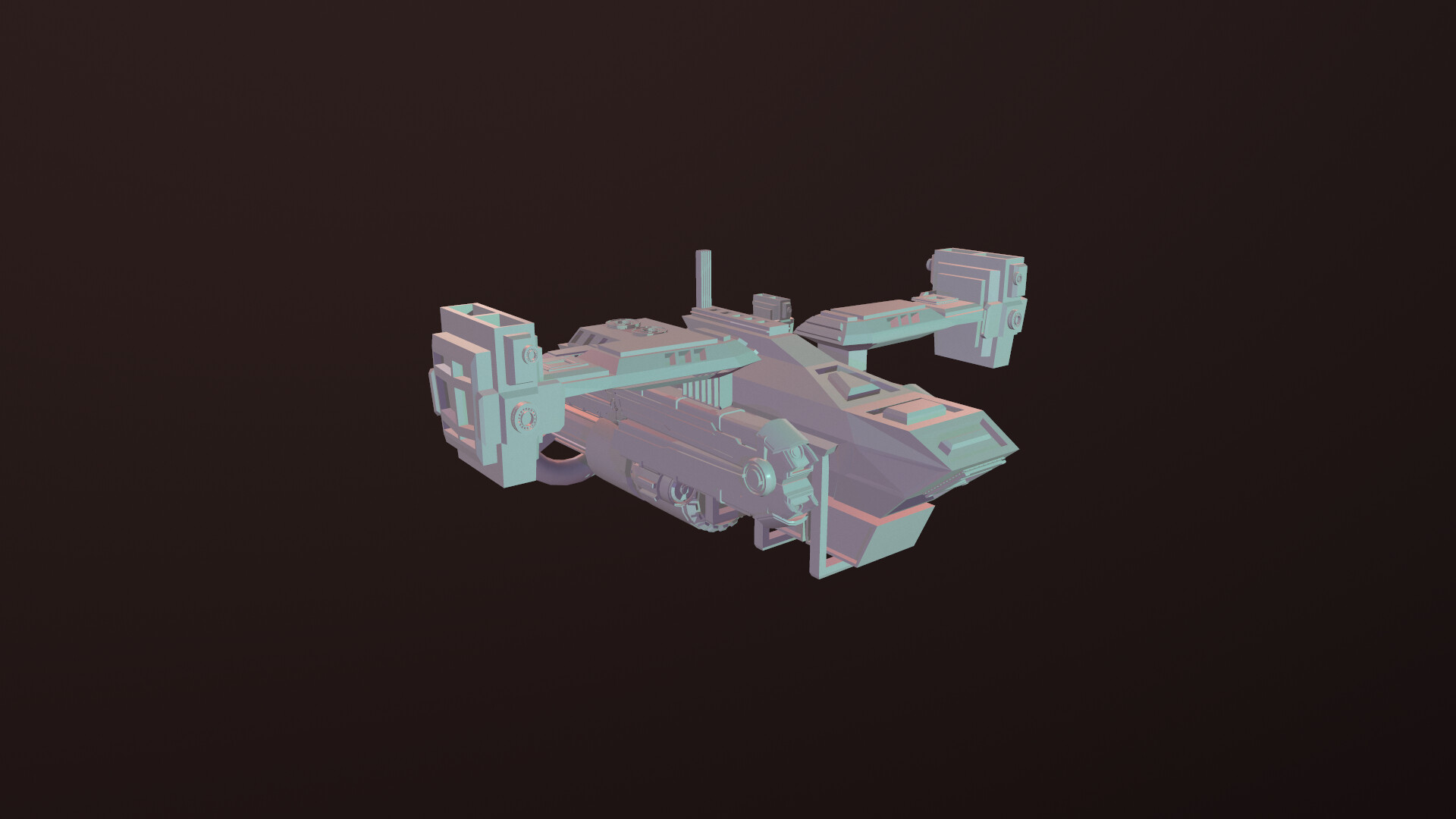 ArtStation - M232 Spaceship