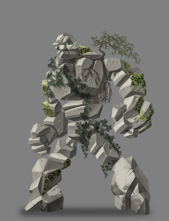 ArtStation - Stone golem