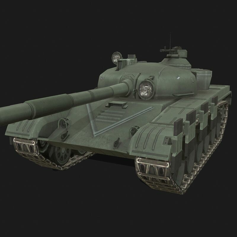 ArtStation - Tank T-72 Fubz