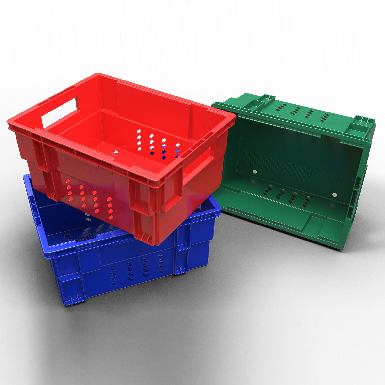 ArtStation - Stack and Nest Container - Storage - 3D model