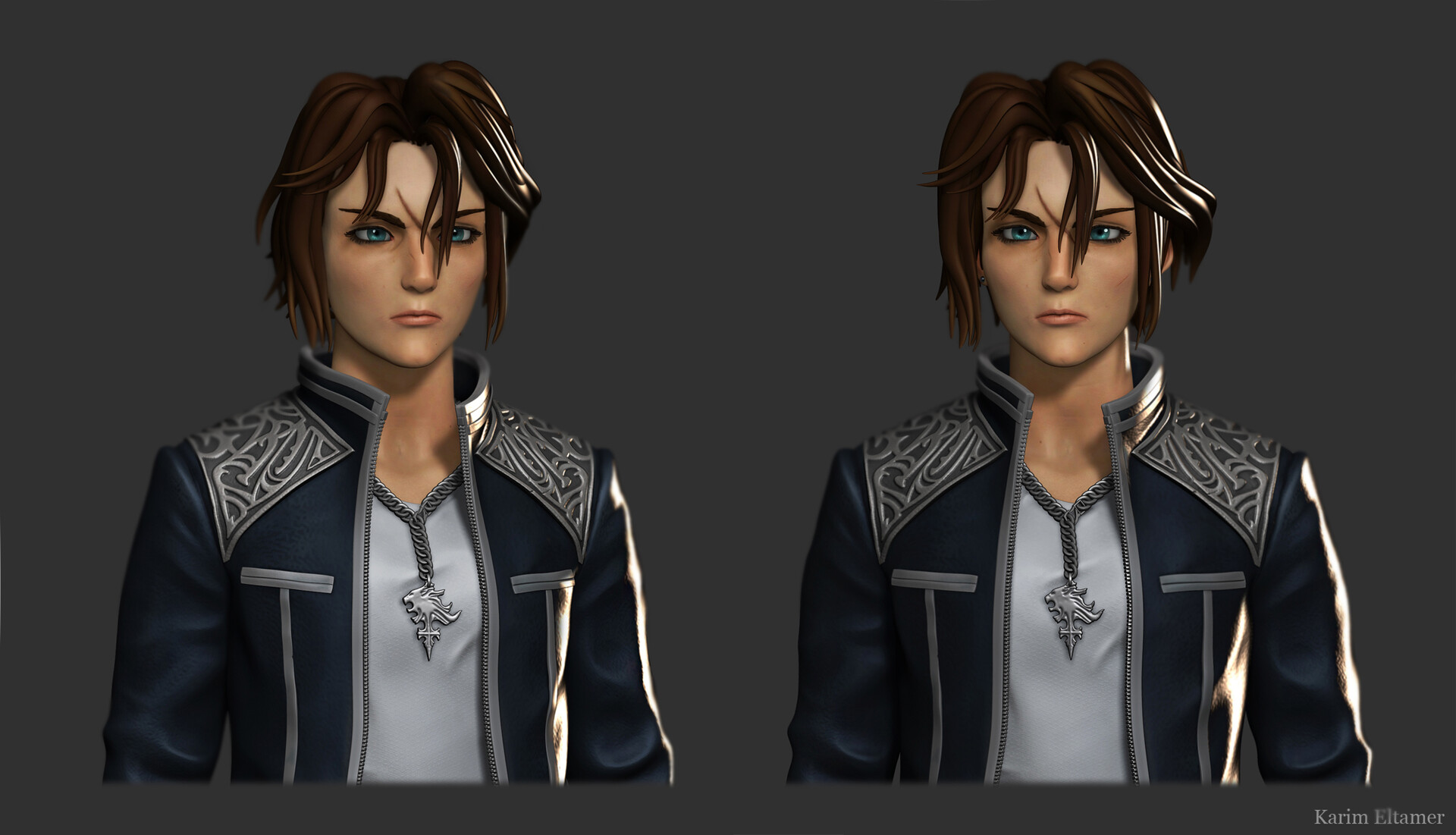ArtStation - Squall ( FF8)