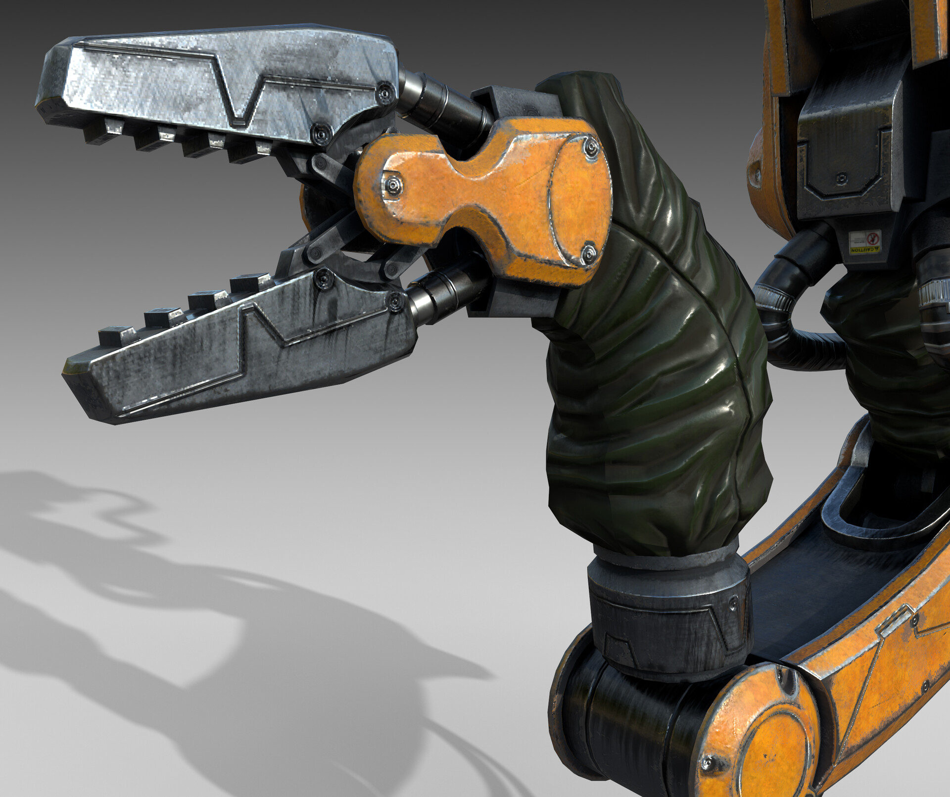 ArtStation - Robotic Arm 3D Art