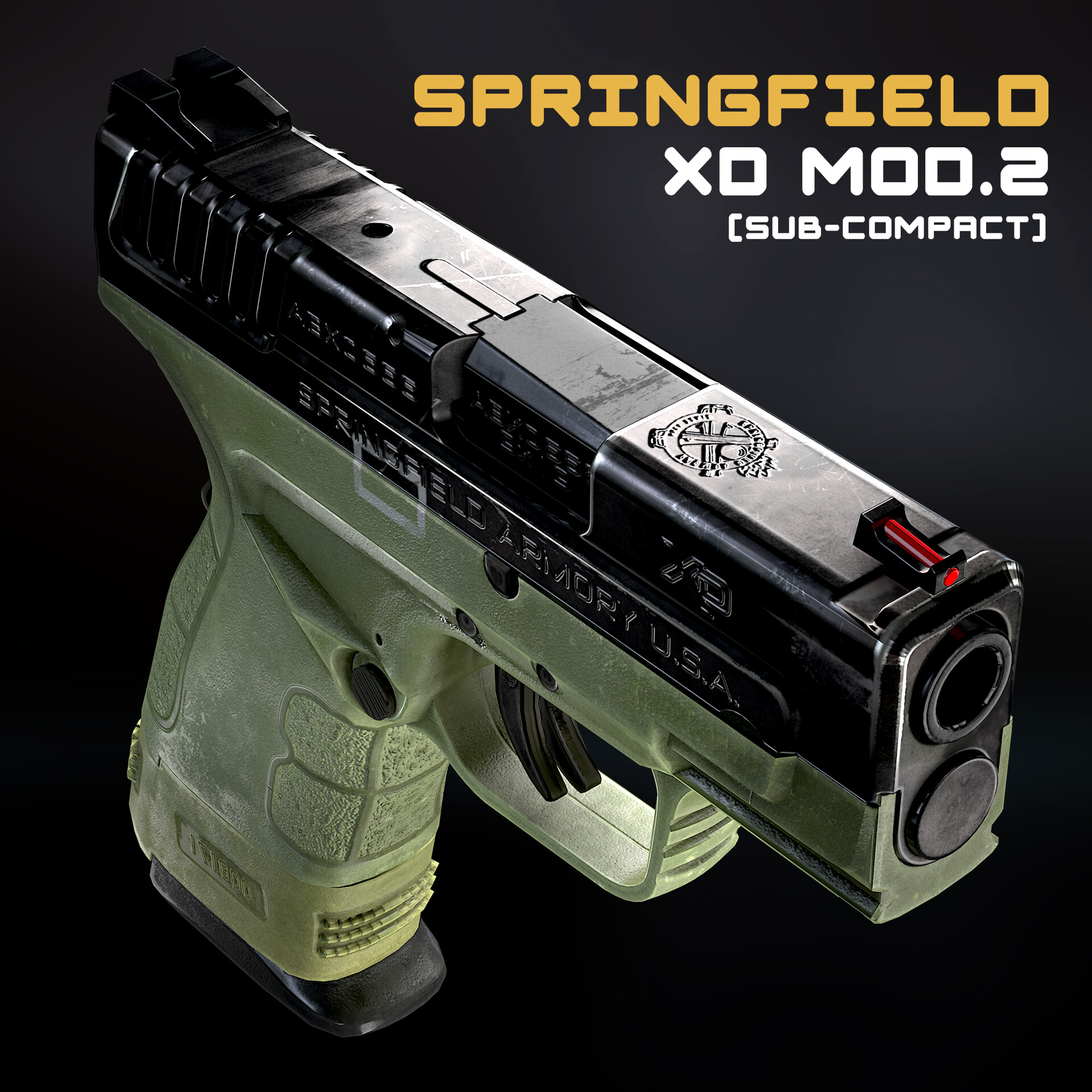 ArtStation - Springfield XD Mod.2