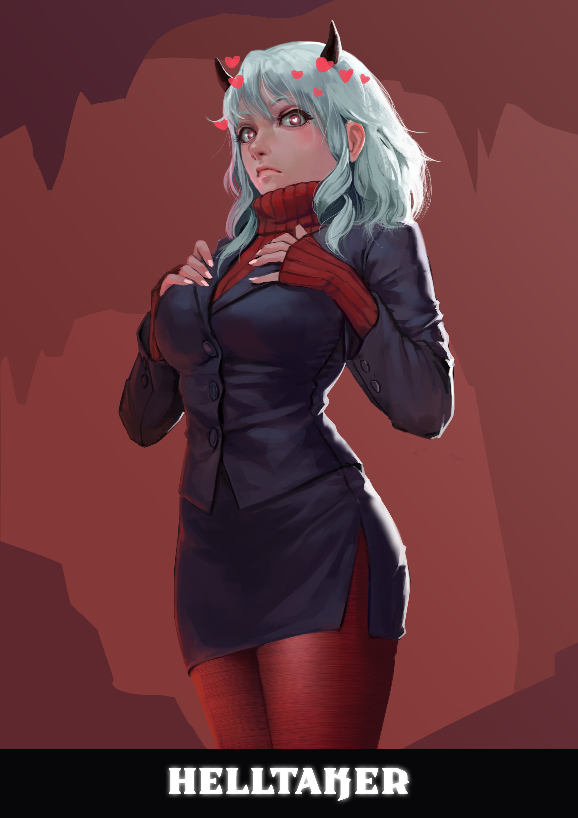 ArtStation - 2020.06. helltaker fanart