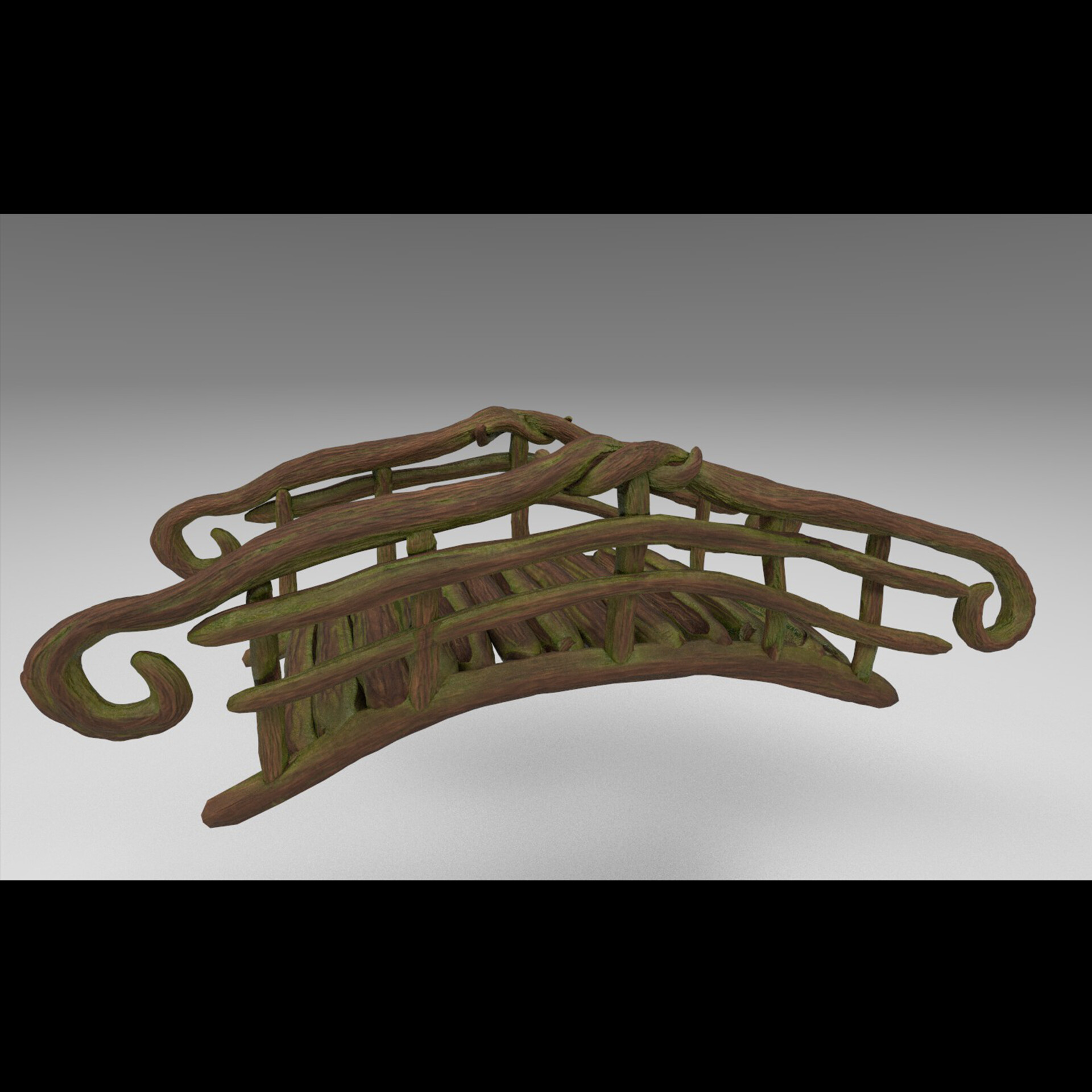 ArtStation - Stylized Bridge 3D Model