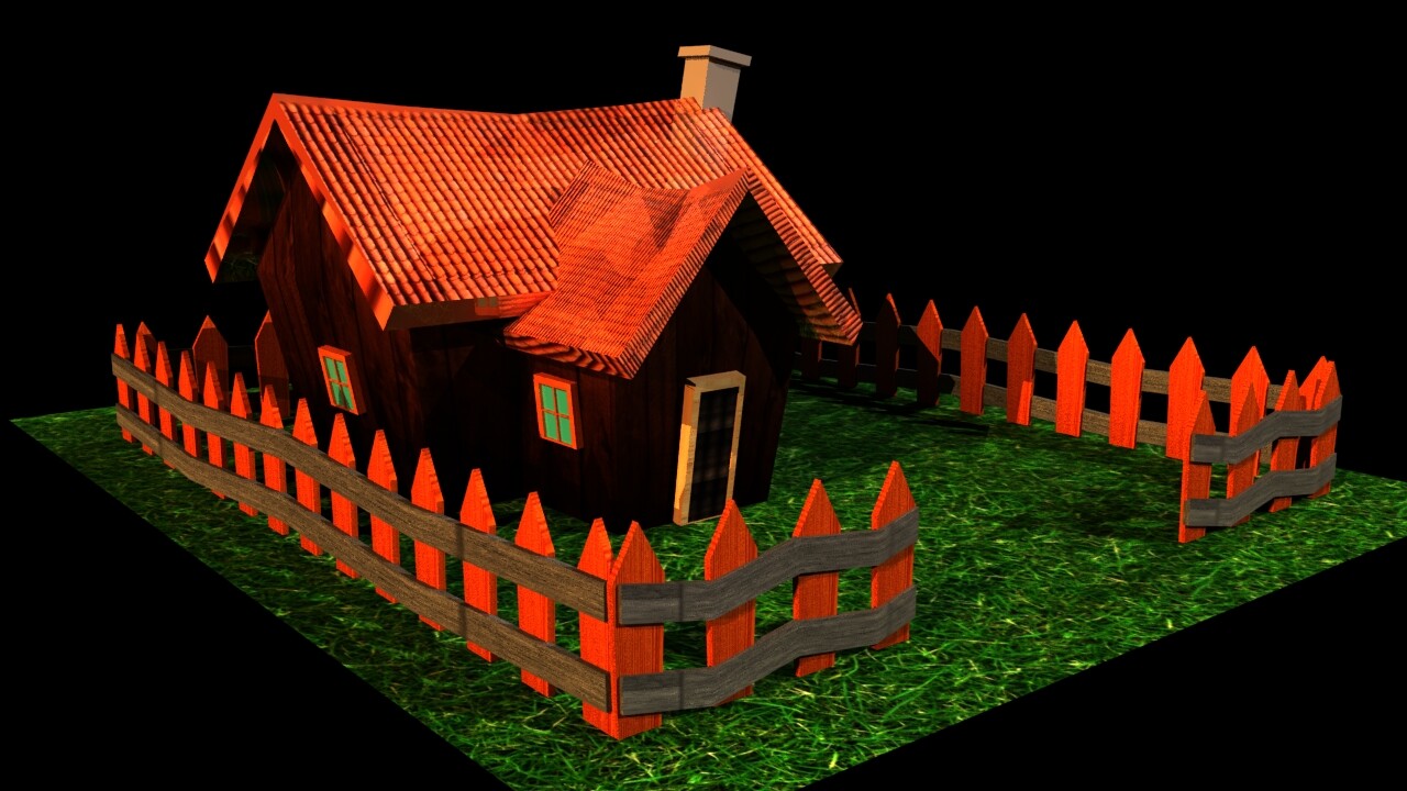 ArtStation - Cartoon House