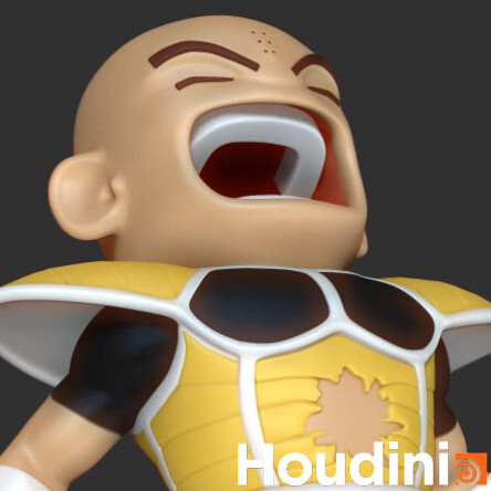 ArtStation - Krillin explodes