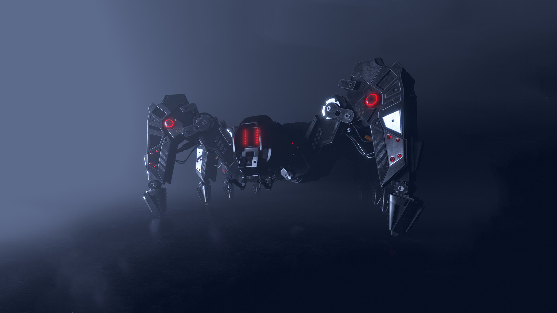 ArtStation - Spider Mech Concept