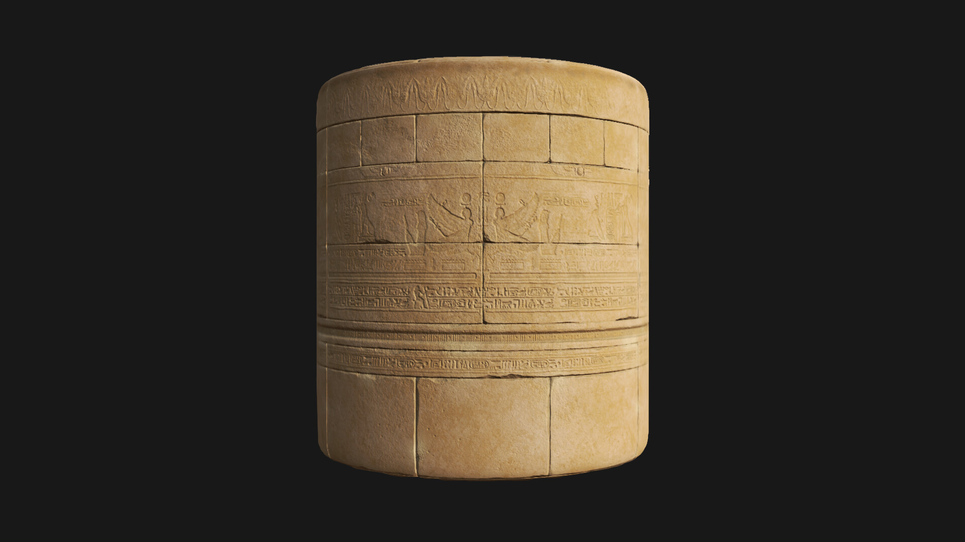 ArtStation - Egyptian Trim Sheet