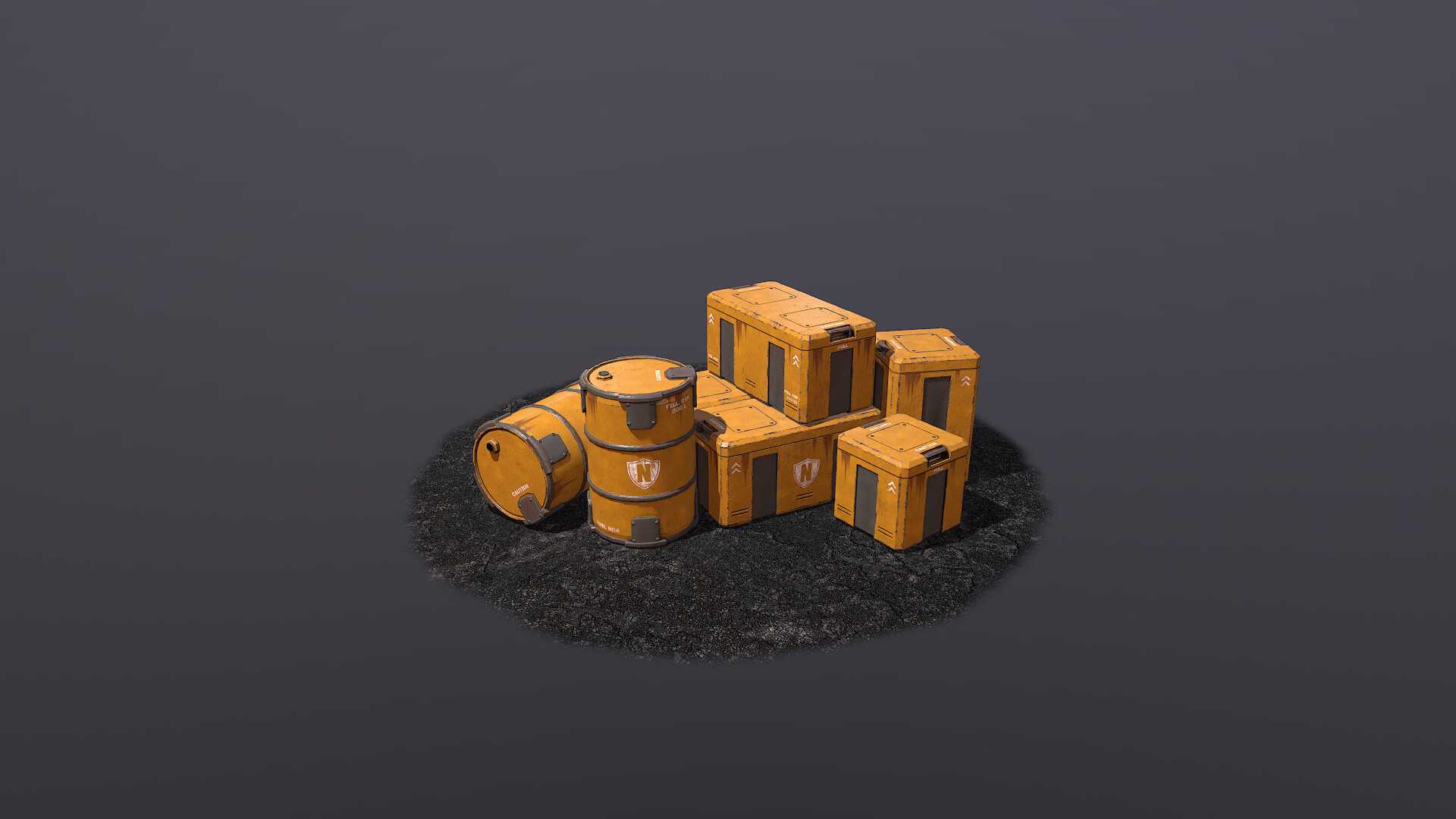 ArtStation - Props - Containers