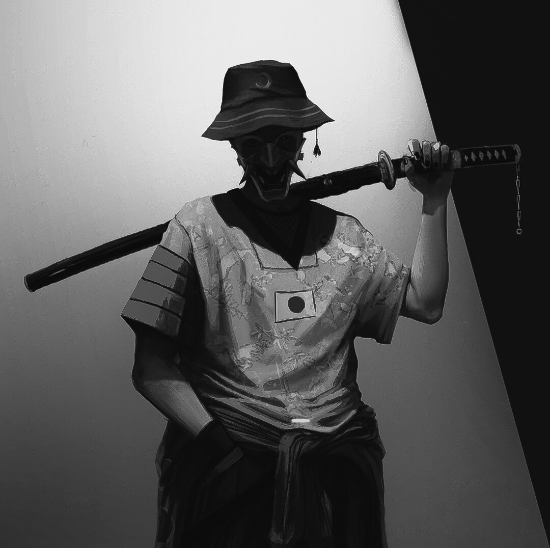 ArtStation - Urban samurai