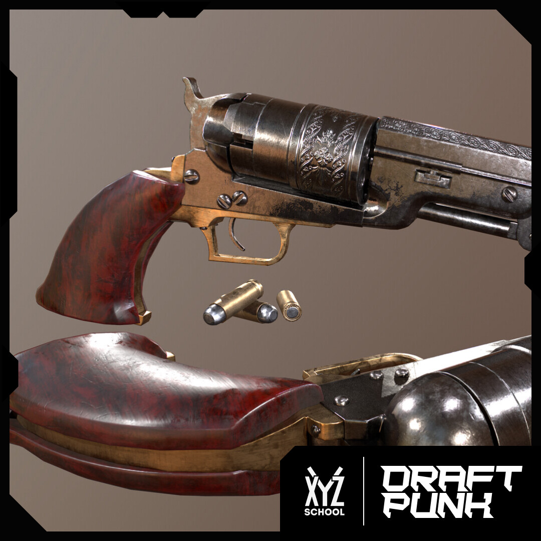 ArtStation - Colt Walker - Custom Cartridge / Artyom Cheremisin / XYZ ...
