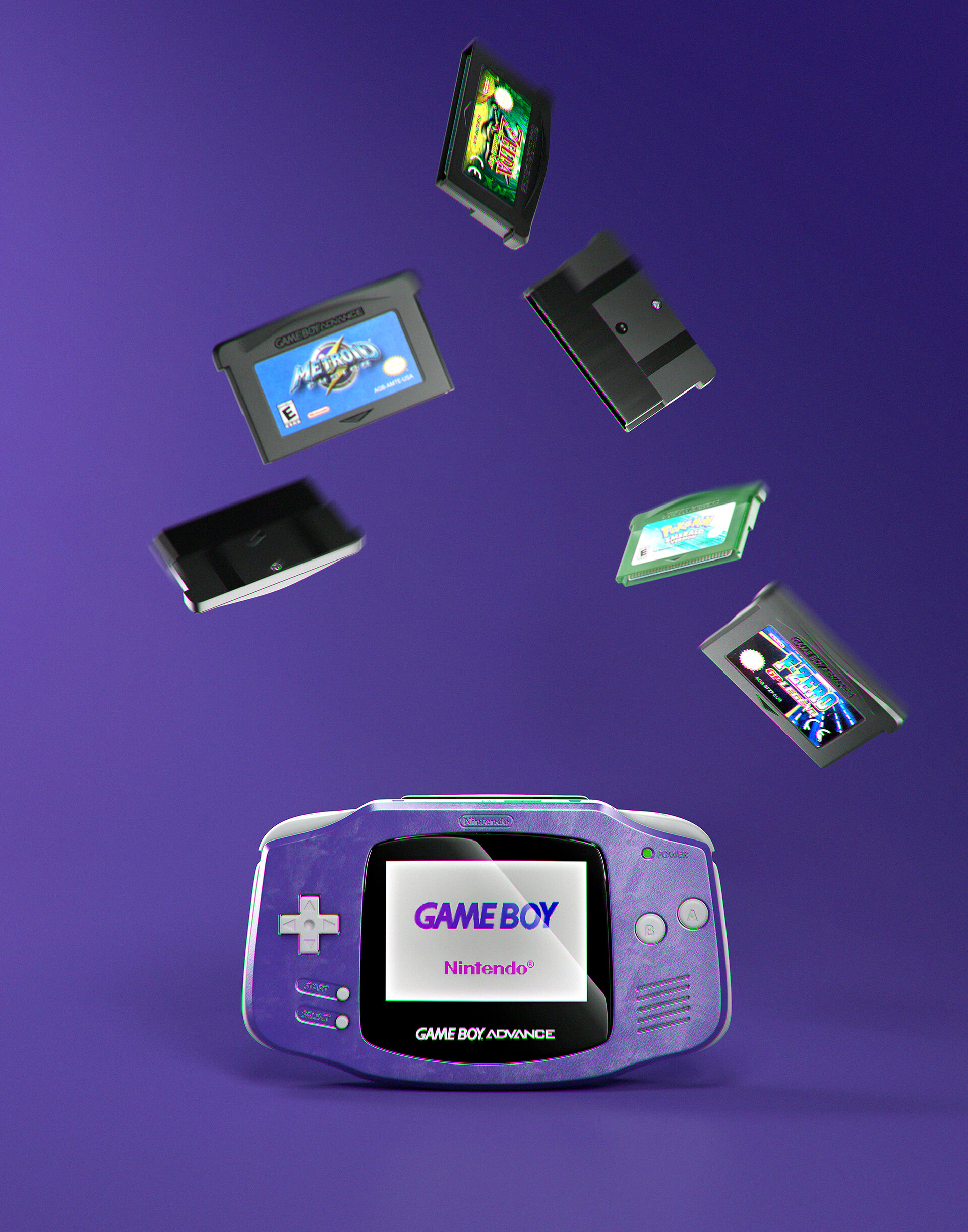 ArtStation - Game Boy Advance