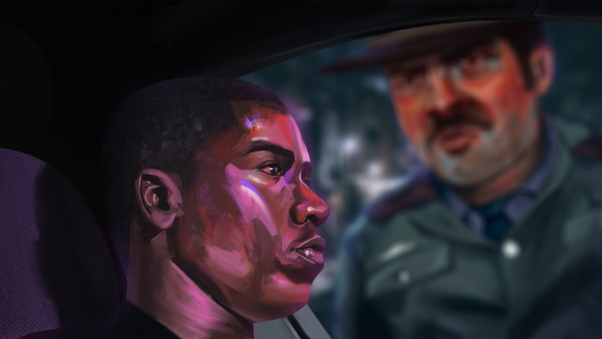 ArtStation - Hip Hop Chronicles - Kendrick Lamar - FEAR