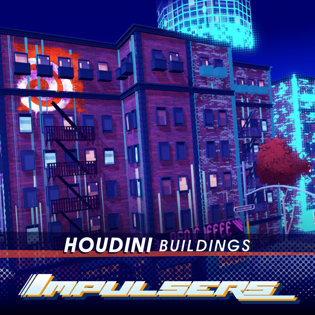 Thomas Josselin - IMPULSERS - Houdini buildings