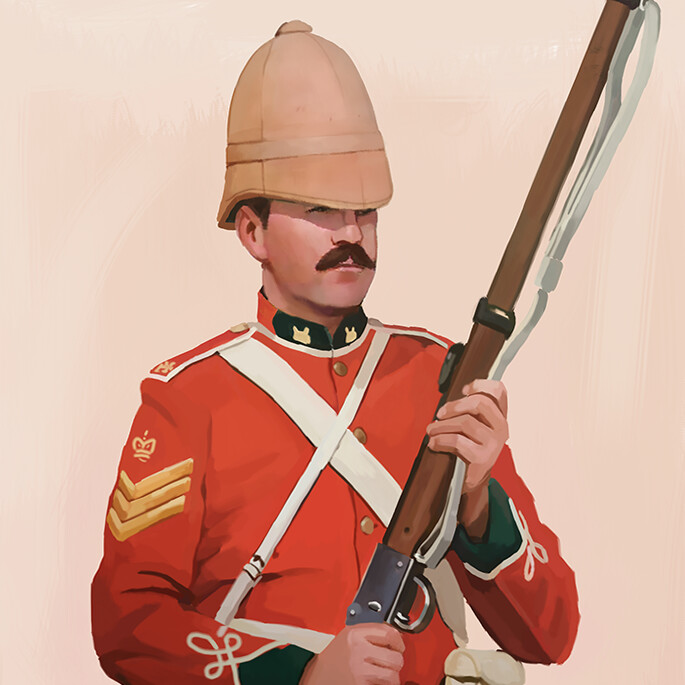 ArtStation - Boer War Soldier