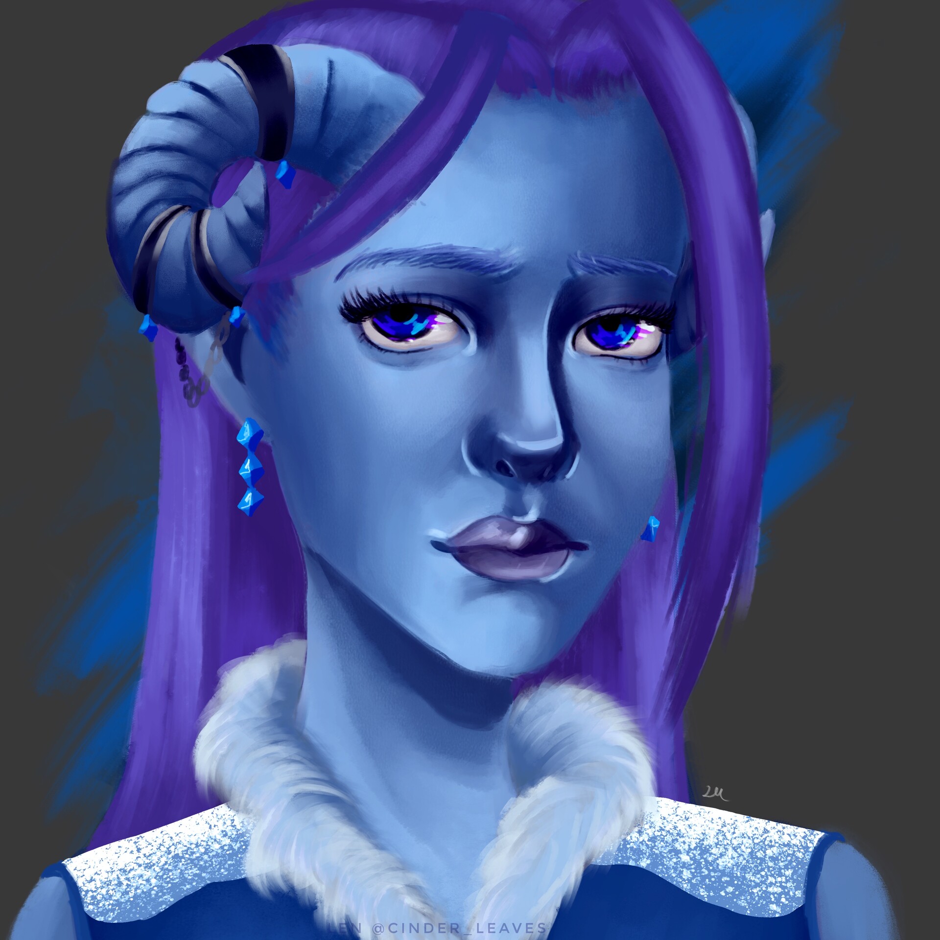 ArtStation - Tiefling Wizard