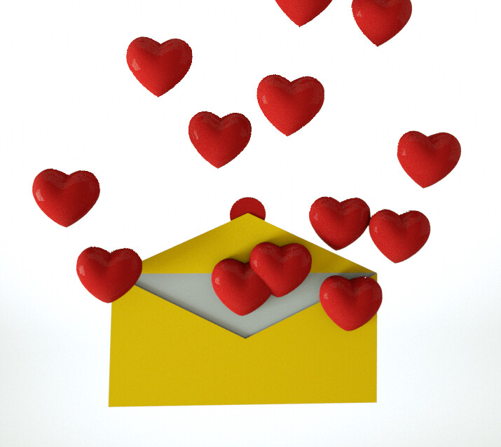 ArtStation - The Floating Heart Simple GIF project1