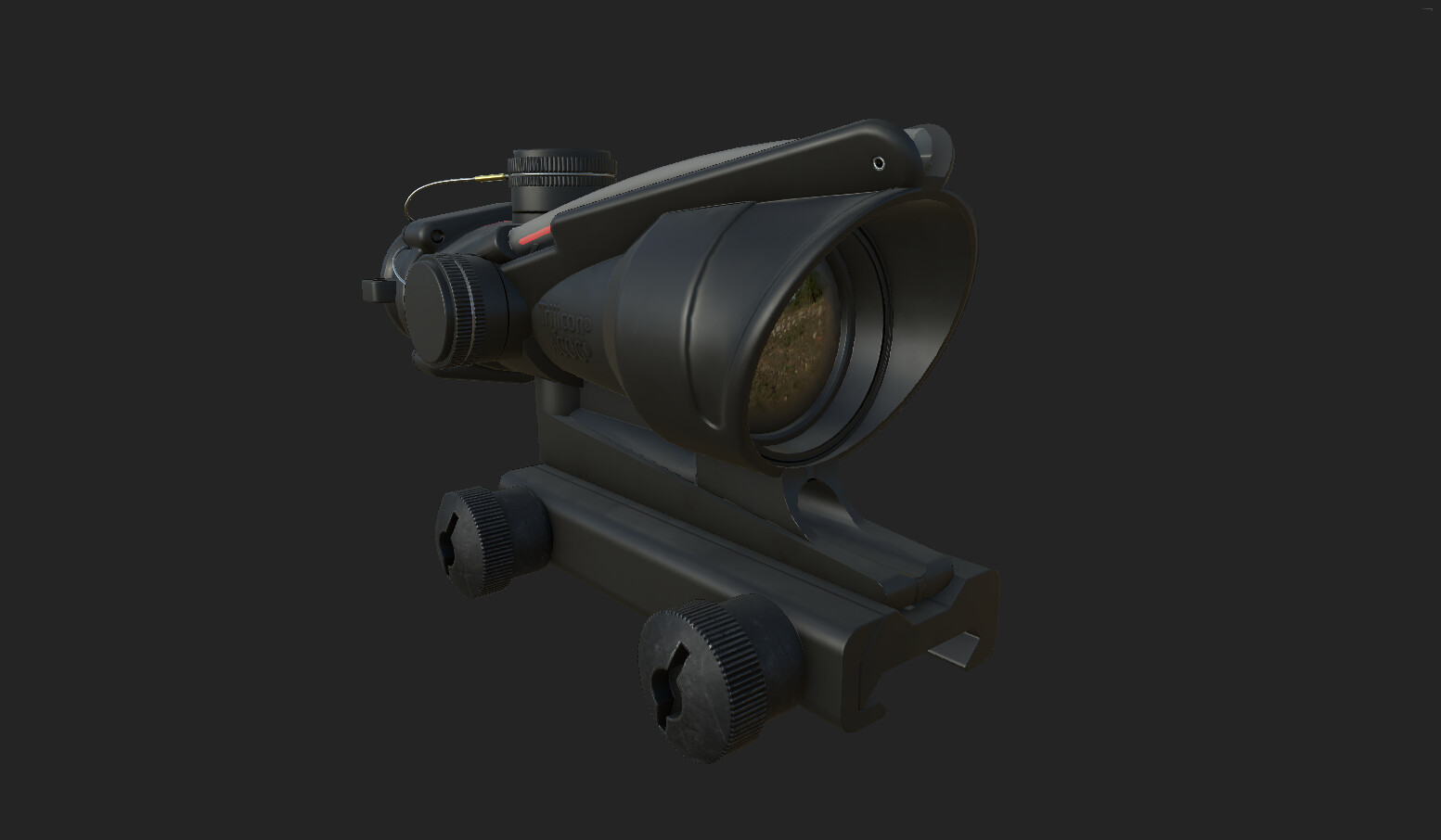ArtStation - ACOG Scope
