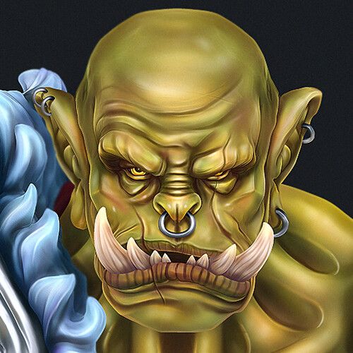 ArtStation - Stylized Orc