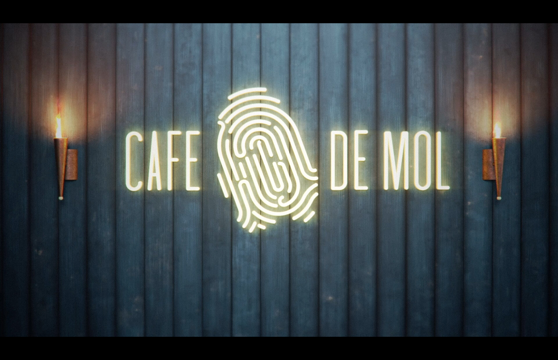 ArtStation - Title Sequence Café De Mol 2020