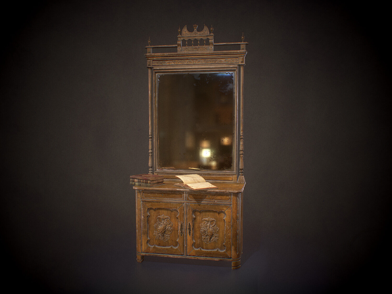 ArtStation - Dressing Mirror