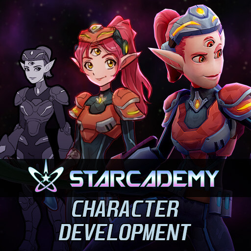 ArtStation - Starcademy Character Development (Faye)