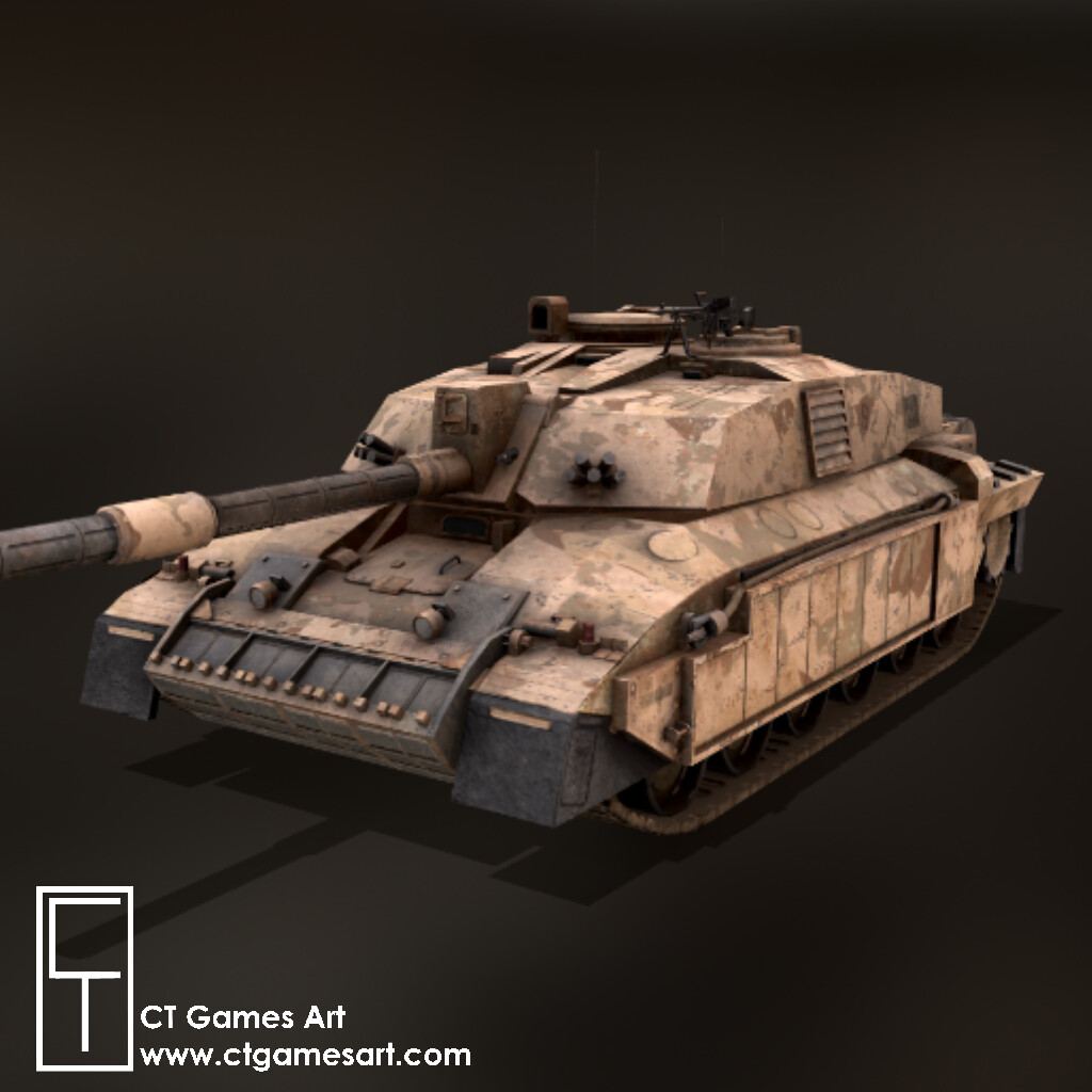 ArtStation - Tank Challenger 2