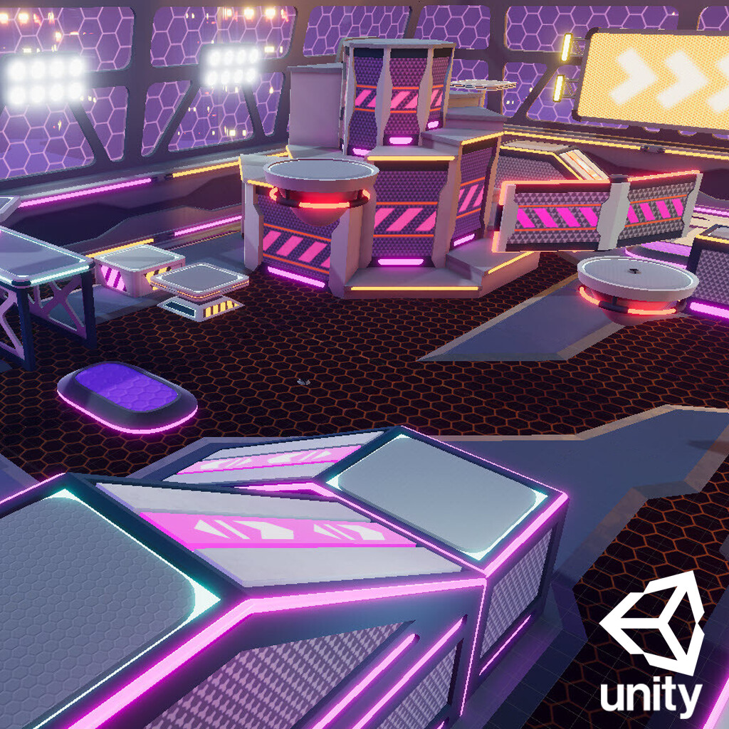 ArtStation - Neon Arena